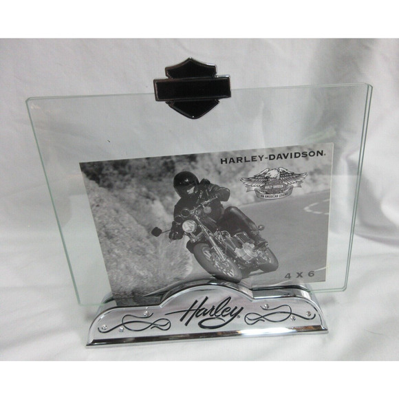 Harley-Davidson | Accents | Harley Davidson Motorcycle Picture Frame ...